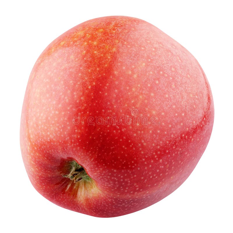 Red Apple Isolated on White Stock Photo - Image of background ...