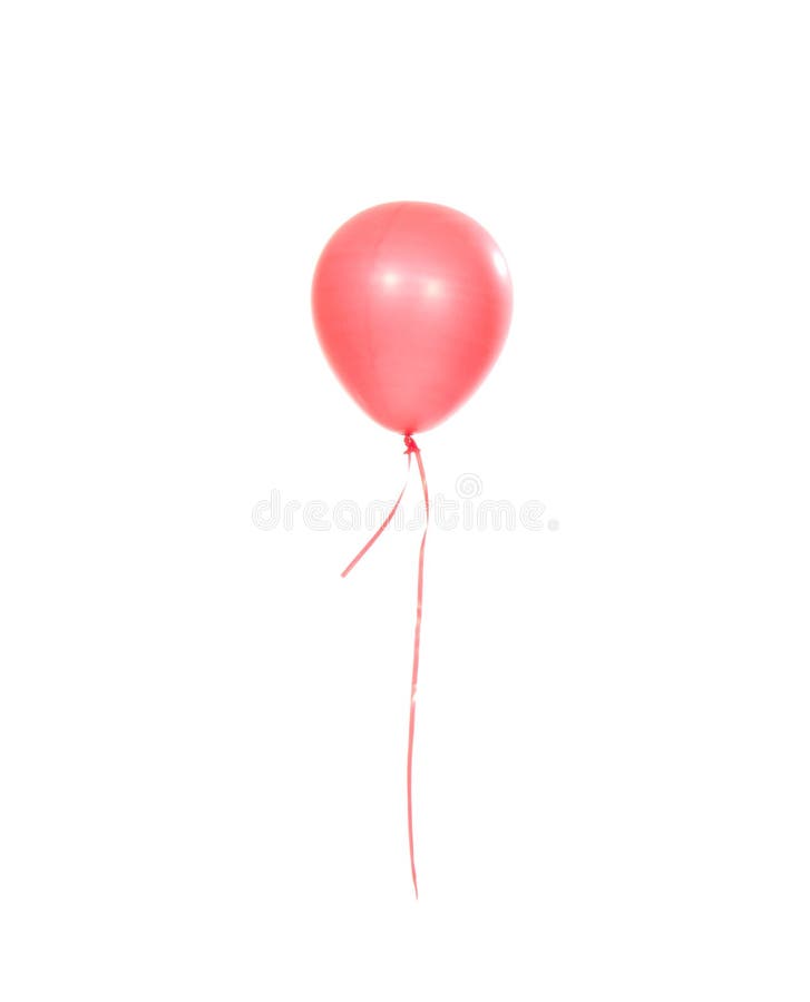 Red Balloon With String