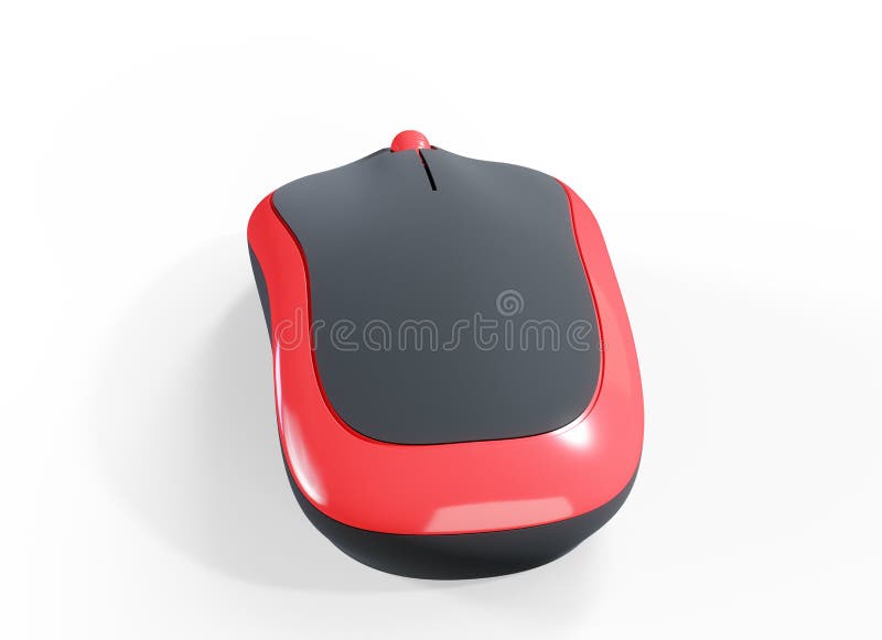 A Render of a Computer Mouse 3d Render Stock Illustration ...