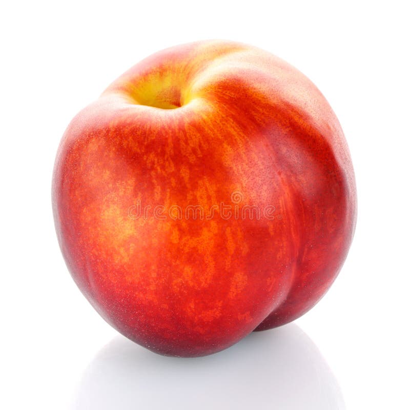 Single Peach Fruit stock photo. Image of sweet, freshness - 75265396