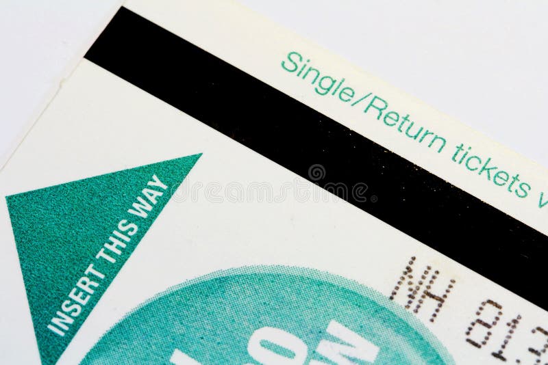 Single/Return Ticket stock image. Image of fees, money - 10992635