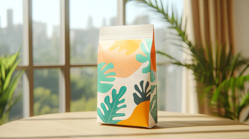 A Single Reusable Packaging Flyer Styled with Bold Eco-friendly Stock ...