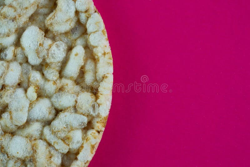 Single Rice Cake stock photo. Image of caramel, perfect - 14201278