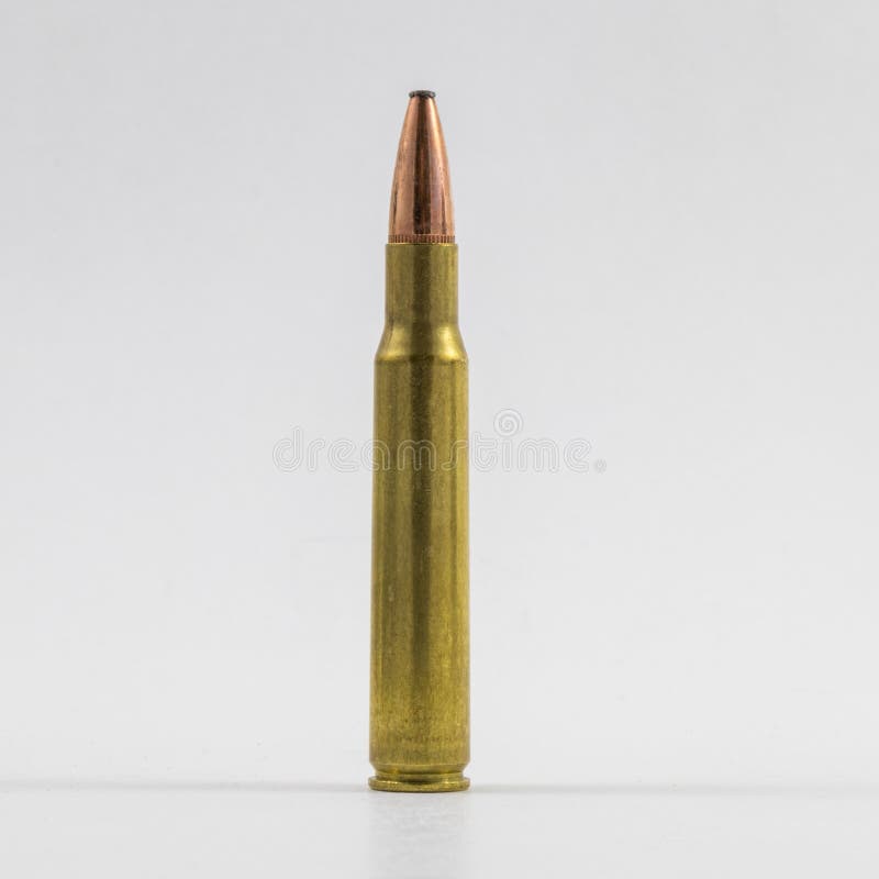 Single rifle round stock image. Image of dock, armed - 89166971
