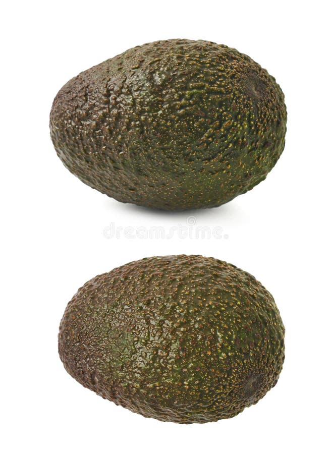 Single ripe avocado stock image. Image of color, vibrant - 68536969