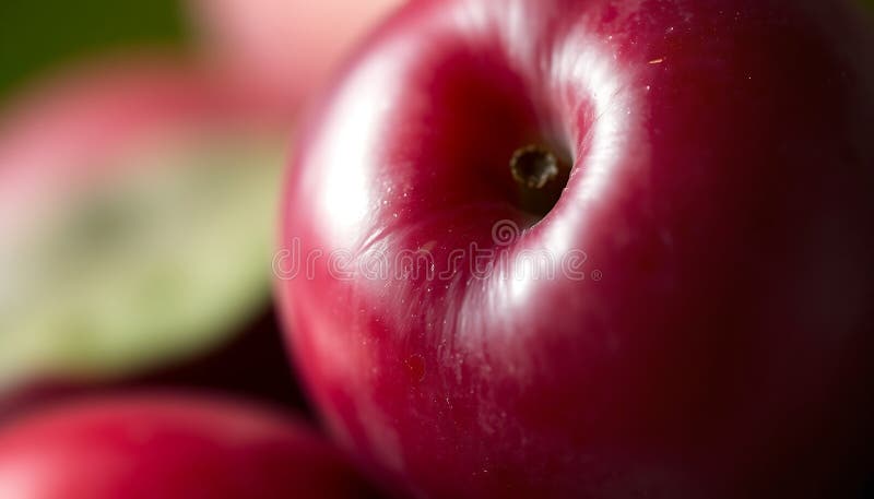 Ripe Plum on Black Background, Dark Fruit, Simple Still Life, Elegant ...