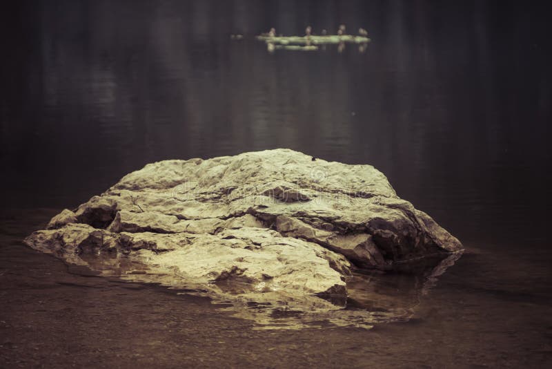 Single Red Rock stock image. Image of landmark, head - 22986669