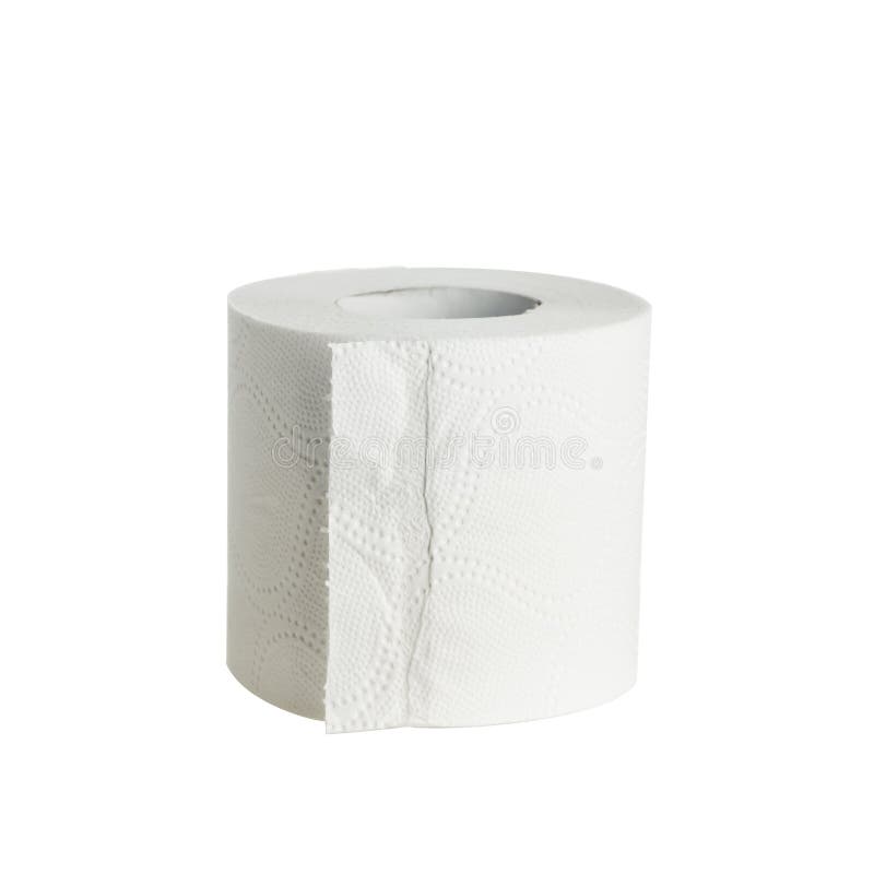 Single Roll of White Toilet Paper Isolated Stock Photo - Image of ... Single Roll of White Toilet Paper Isolated Stock Photo - Image of ...