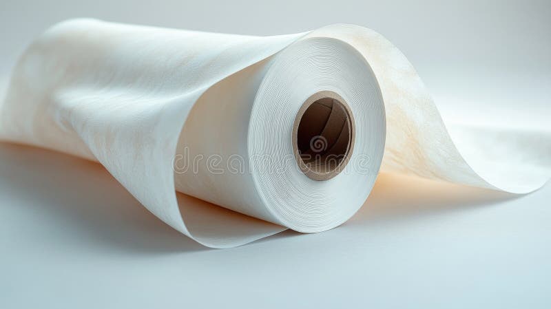 Single Roll Toilet Paper Sitting Table Ready Use Stock Photos - Free ...