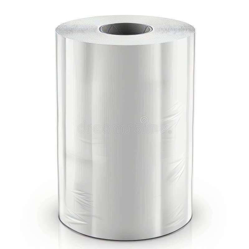 A Single Roll of Toilet Paper Sitting on Top of a Bed, Ready for Use ...