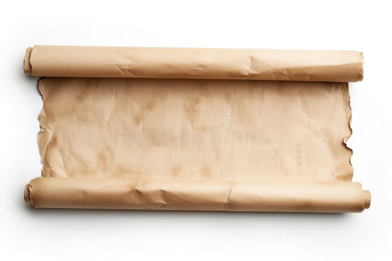 Single Rolled Up Paper White Surface Stock Photos - Free & Royalty-Free ...