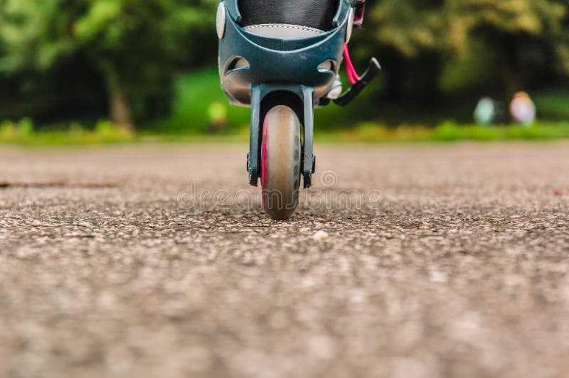 Single roller blade stock photo. Image of lifestyle - 122101934