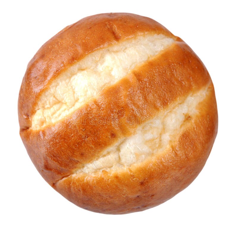 Single round bread stock image. Image of white, wheat - 39635917