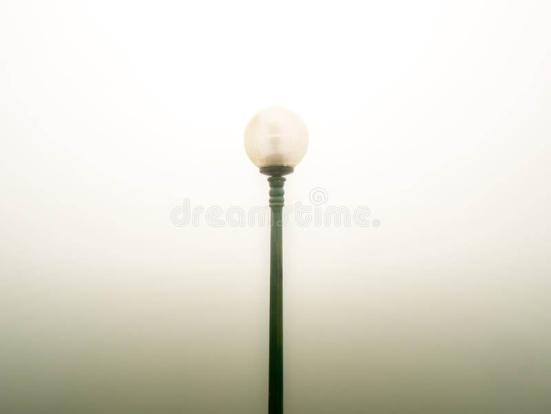 Single Round Lamp Black Pole Stock Photos - Free & Royalty-Free Stock ...