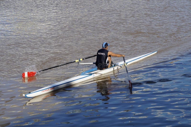 Single rowing editorial image. Image of endurance, motivation - 52761010