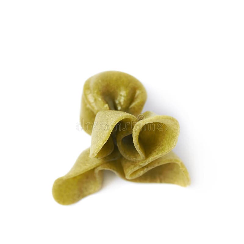 Single Sacchettoni Pasta Isolated Stock Image - Image of ingredient ...