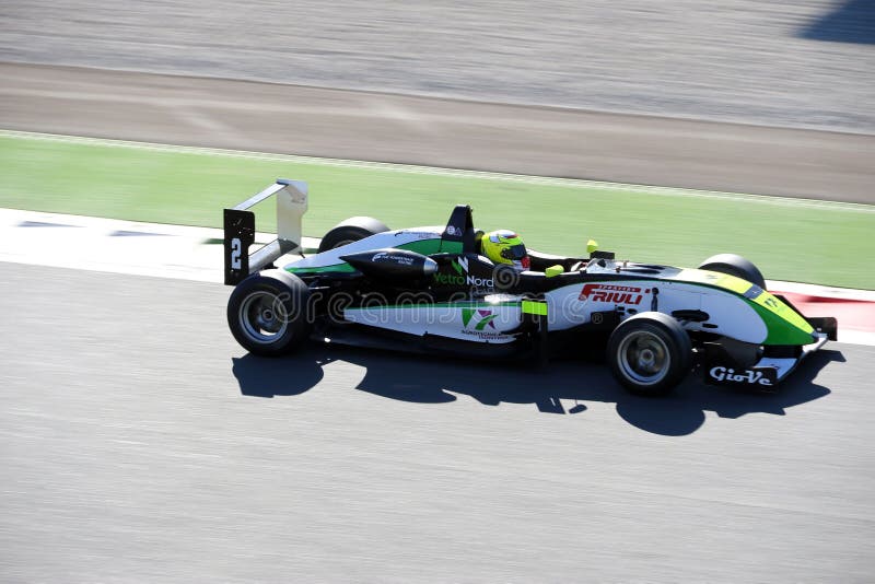 Single-seater car editorial stock photo. Image of pilot - 52206428