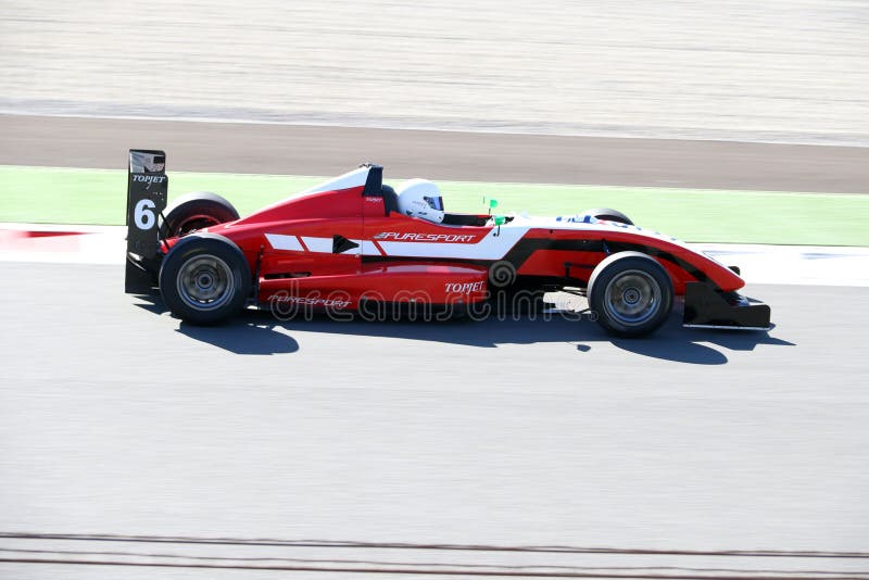 Single-seater car editorial photo. Image of power, track - 52206581