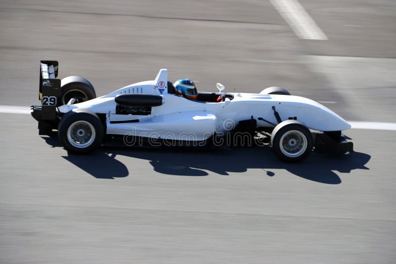 Single-seater car editorial stock image. Image of race - 52207529