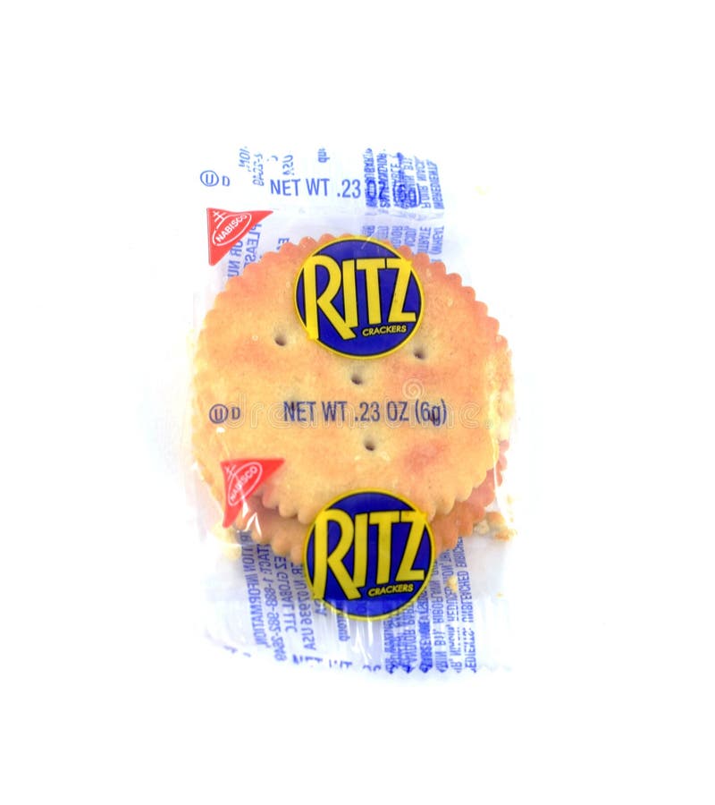 Ritz crackers at the store editorial photography. Image of spicy ...