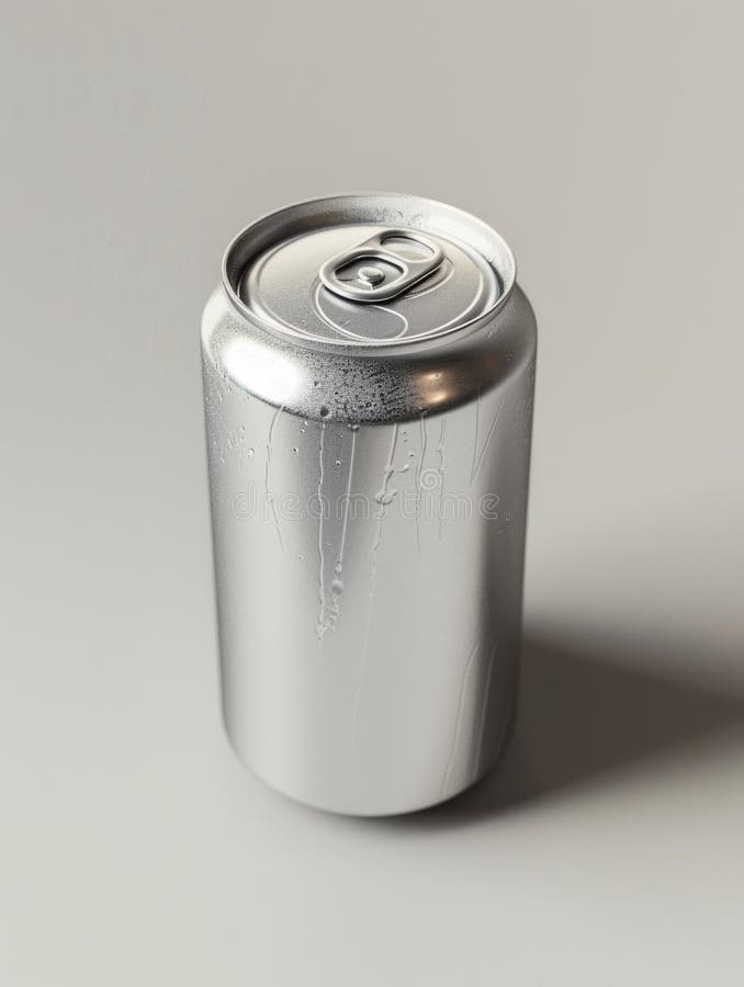 Soda can on table stock photo. Image of beverage, packaging - 382600268