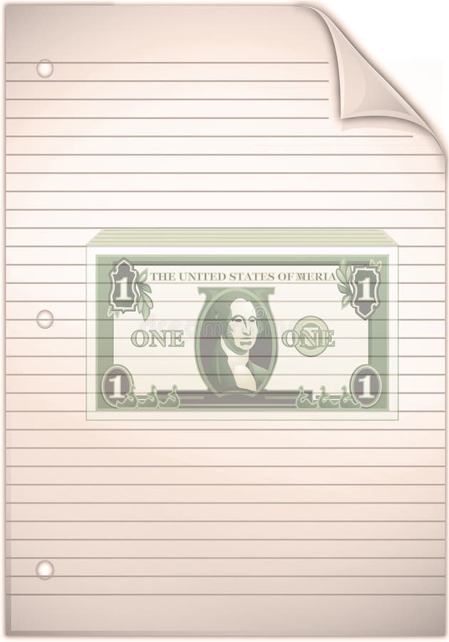 Old Grungy Lined Note Paper Background Texture Stock Illustrations – 69 ...