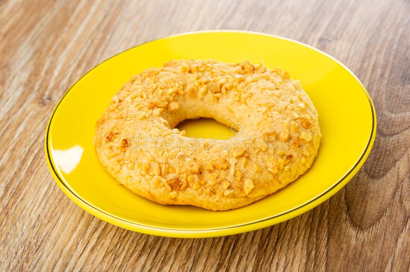 Shortbread ring biscuit stock image. Image of pastry - 33755389