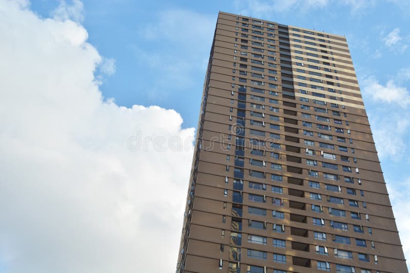 Single Skyscraper building stock image. Image of building - 69009991