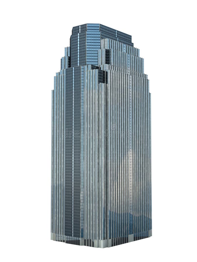 Single skyscraper stock image. Image of block, cloud - 52813355