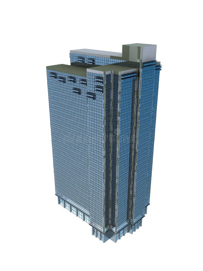 Single skyscraper stock image. Image of exterior, side - 53411235