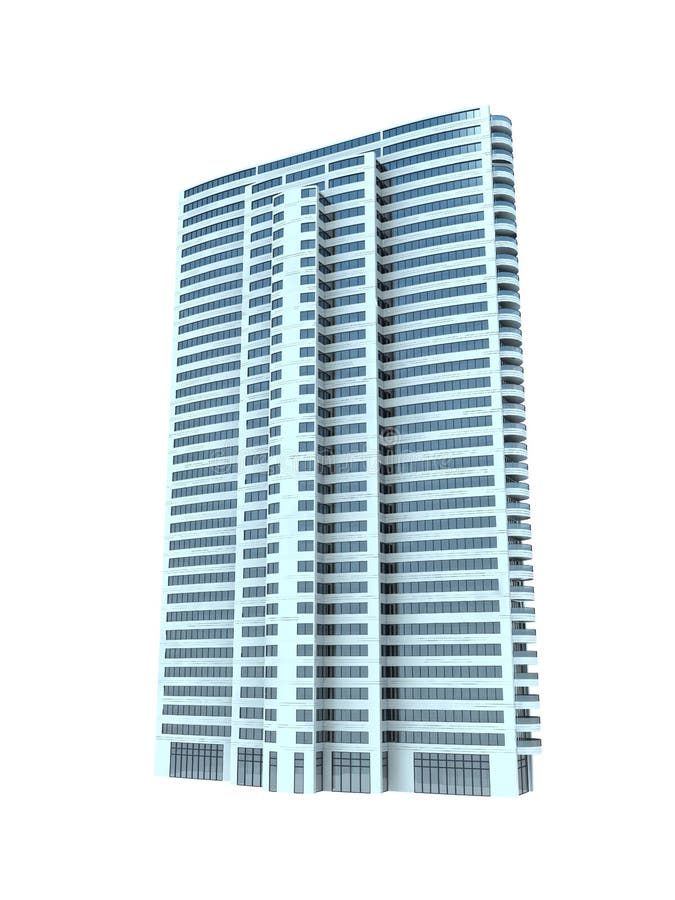 Single skyscraper stock image. Image of tower, tile, glass - 56105487