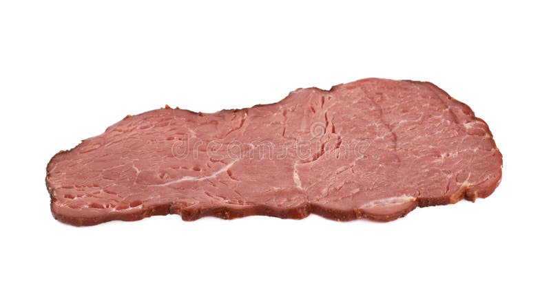 Single slice of a ham meat stock photo. Image of ingredient - 92014366