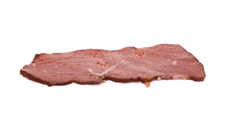 Single slice of a ham meat stock photo. Image of beef - 92014492