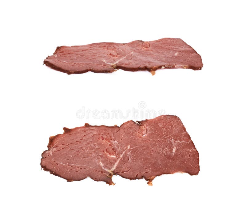 Single slice of a ham meat stock image. Image of salted - 93591117