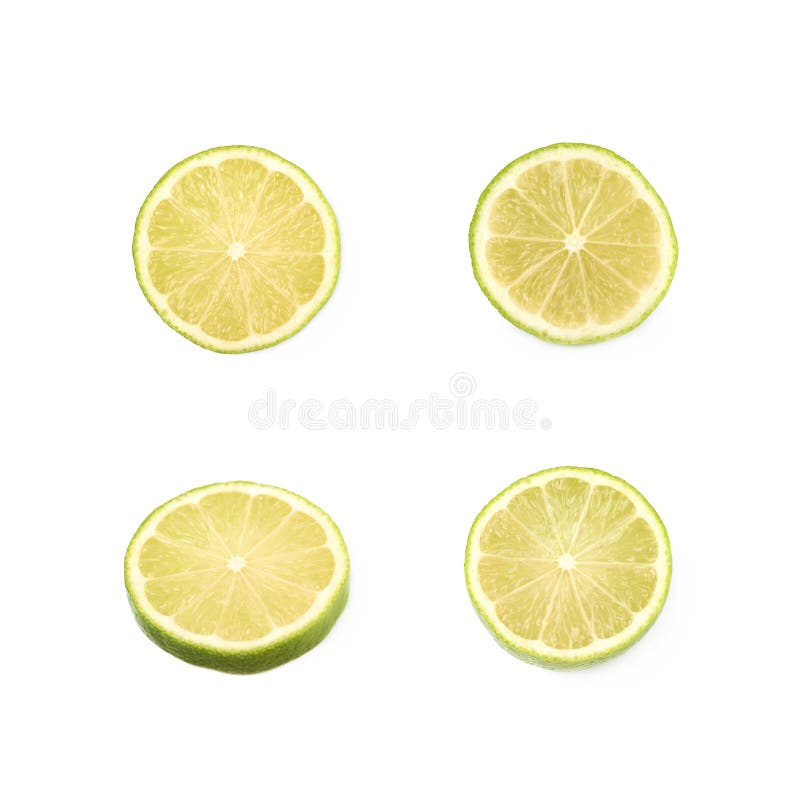 Single Slice of a Lime Fruit Stock Photo - Image of food, lime: 108578440