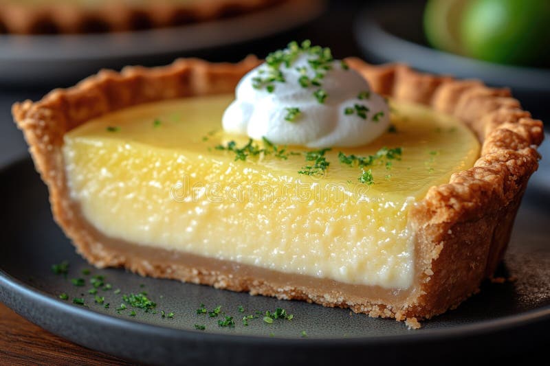 Single Slice Pie Plate Perfect Snack Dessert Stock Photos - Free ...