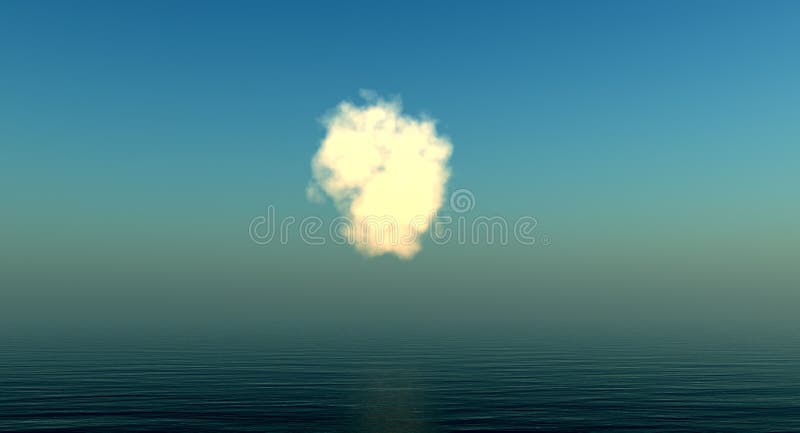 567 Single Cloud Over Ocean Stock Photos - Free & Royalty-Free Stock ...