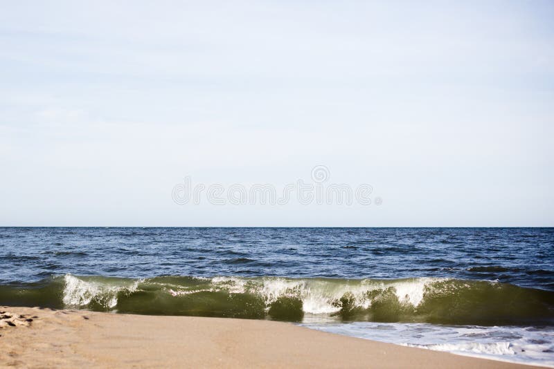 Single small wave stock photo. Image of shore, calm - 121156286