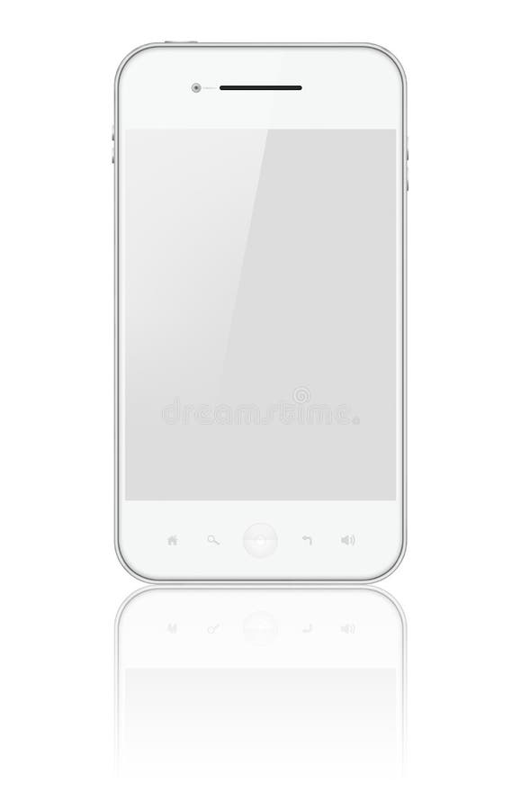 Single smartphone isolated stock image. Image of background - 125133743