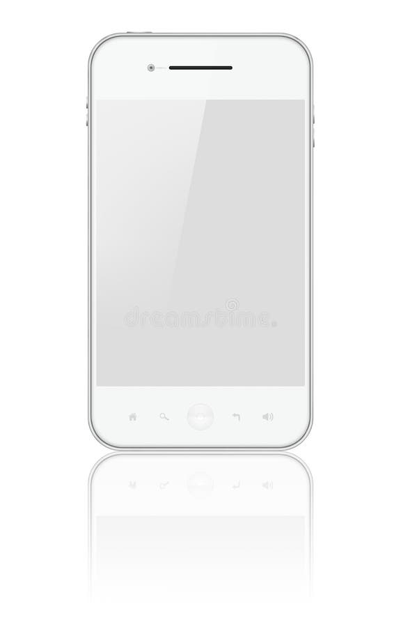 Single smartphone isolated stock image. Image of computer - 126114897