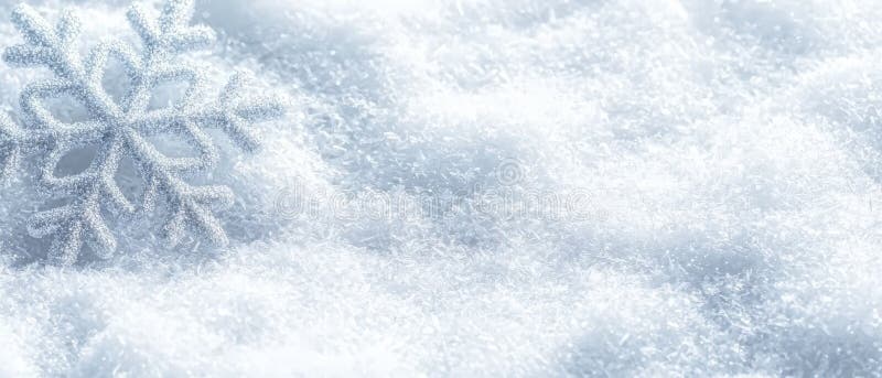 A Single Snowflake, Resembling a Classic Snowflake Shape, Sits in the ...