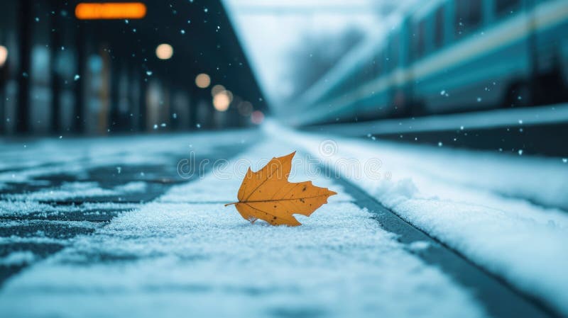 Single Snowflake on Snowy Surface Stock Photo - Image of serene, frozen ...