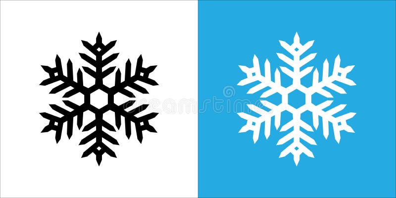 Single Snowflake Vector Design. Snow Flake Icon Stock Vector ...