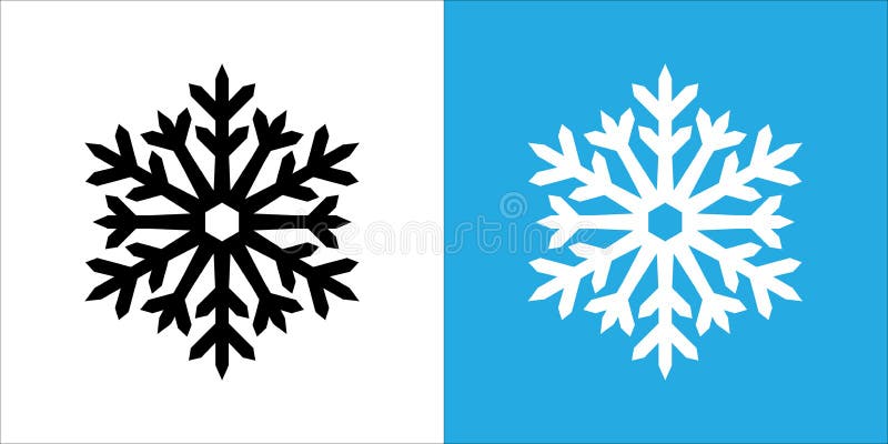 Single Snowflake Vector Design. Snow Flake Icon Stock Vector ...