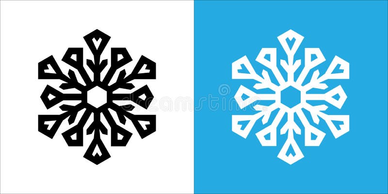 Single Snowflake Vector Design. Snow Flake Icon Stock Vector ...
