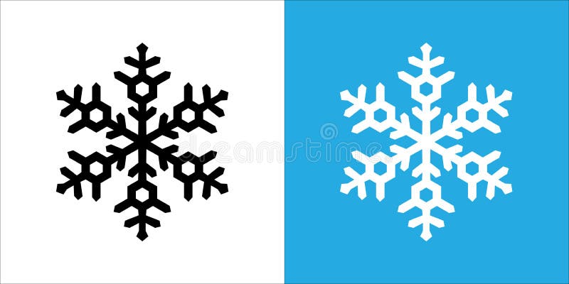 Single Snowflake Vector Design. Snow Flake Icon Stock Vector ...