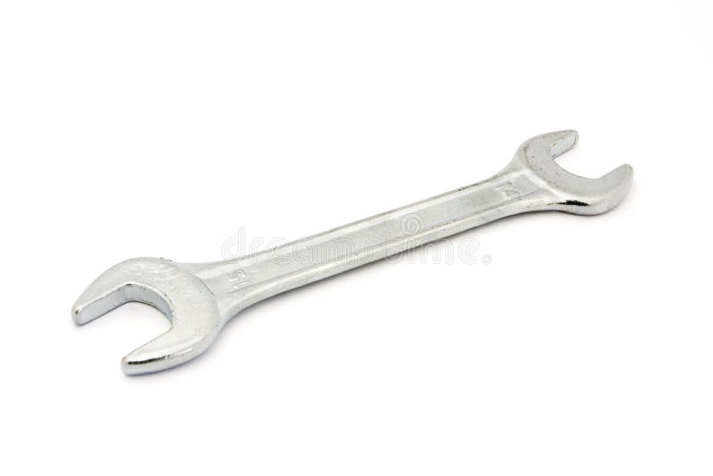 Spanner on white stock photo. Image of spanner, adjust - 11230196