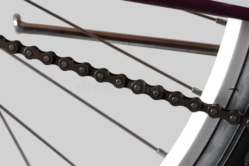 Single speed bike chain stock image. Image of single - 286384105