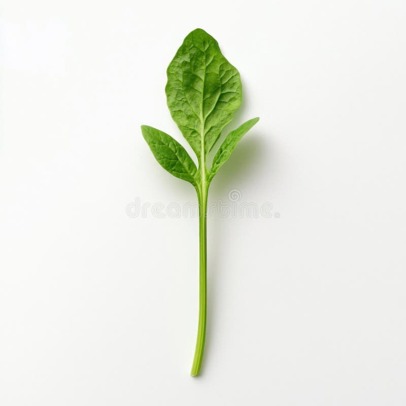 Single Spinach Leaf Still stock photo. Image of organic - 367328926