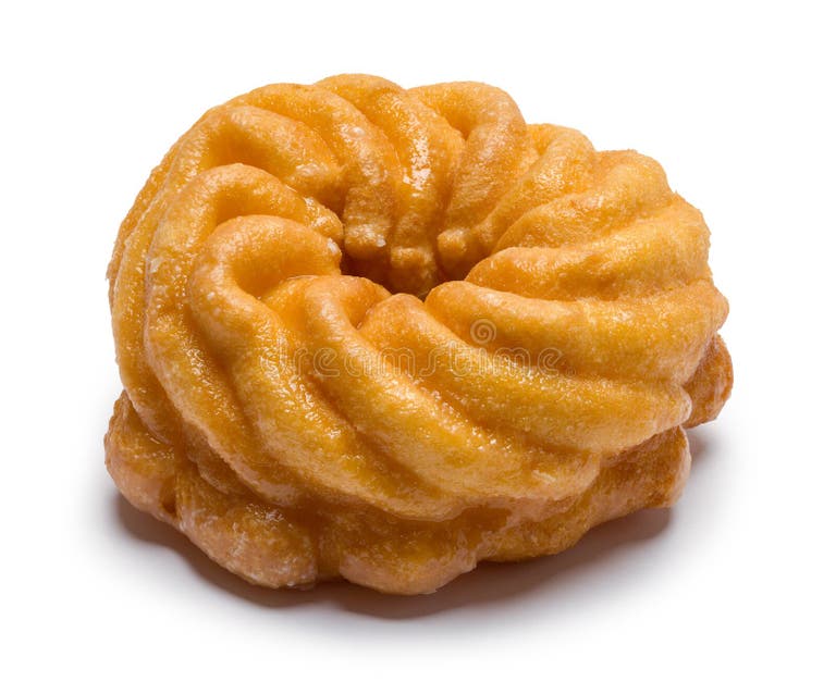 Single Spiral Doughnut stock image. Image of milk, fashioned - 242974429